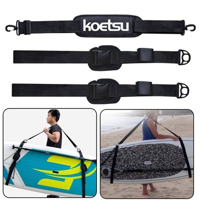 Webbing Surfboard Shoulder Carry Adjustable kayak Strap Surfboard Strap ...
