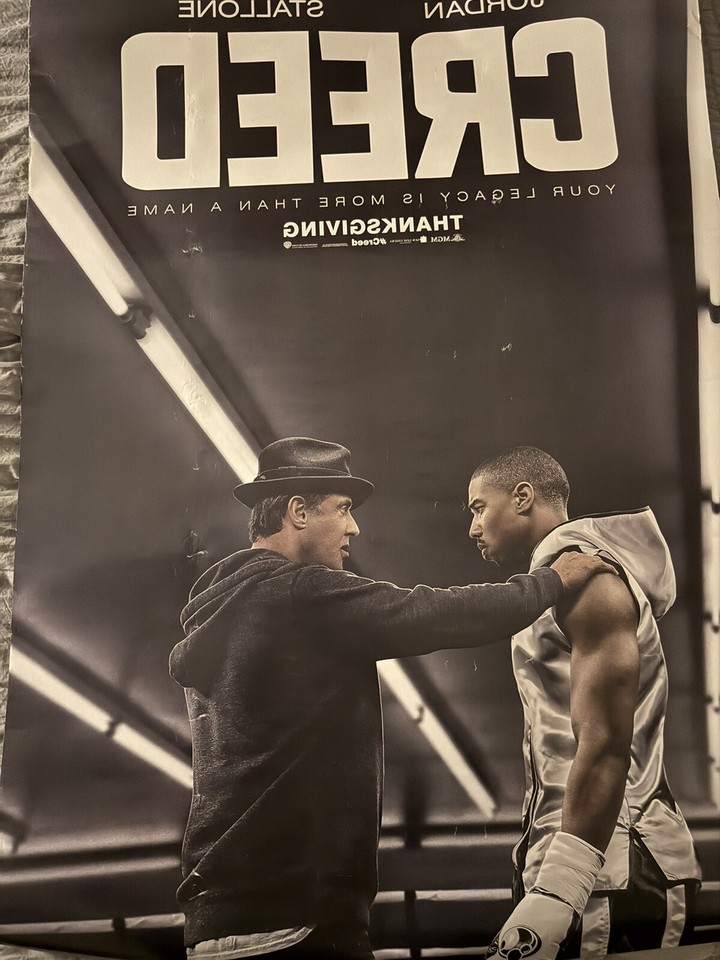 Creed 2015 Original Theater Poster 27x40 Michael B Jordan Stalone ...