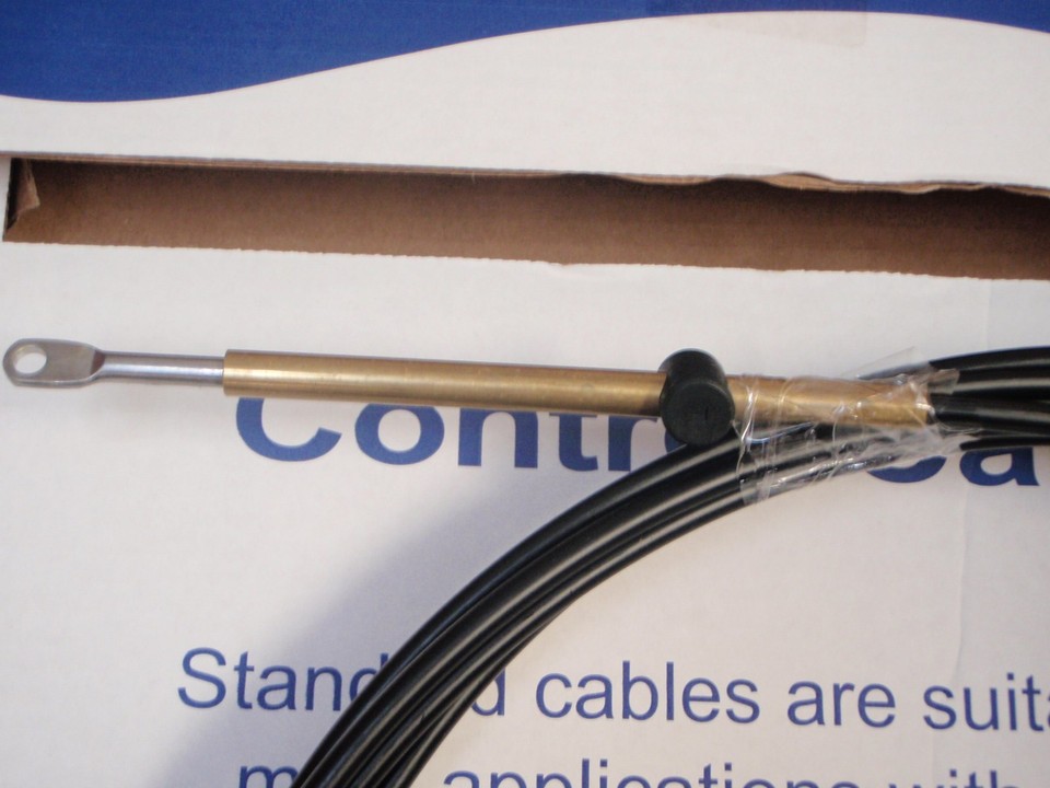 JOHNSON EVINRUDE OMC CONTROL CABLE CCX20512 12FT SHIFT OR THROTTLE ...