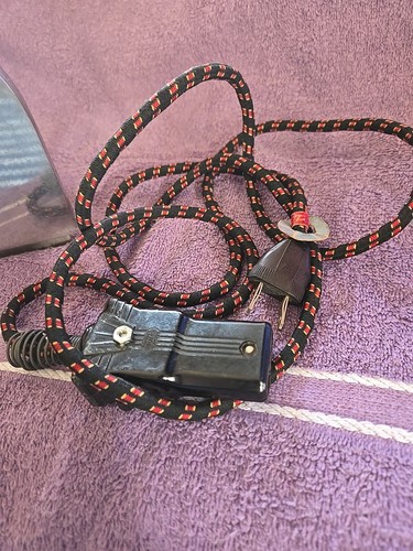 Vintage Electric Clothes Iron Of The Past-WORKS-6" Long Seldom Sold ...