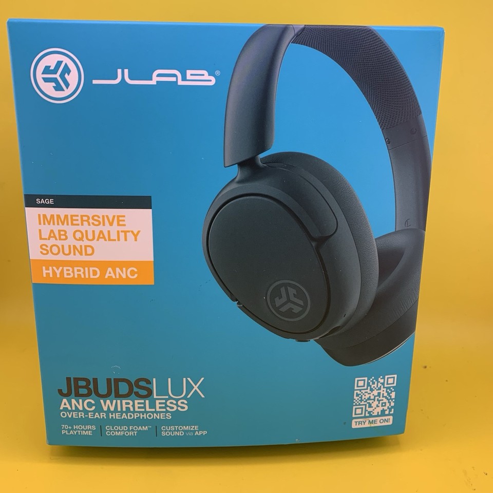 ⚡SHIPS ASAP⚡ JBuds LUX ANC Wireless Over-Ear Headphones Sage Green (NEW ...