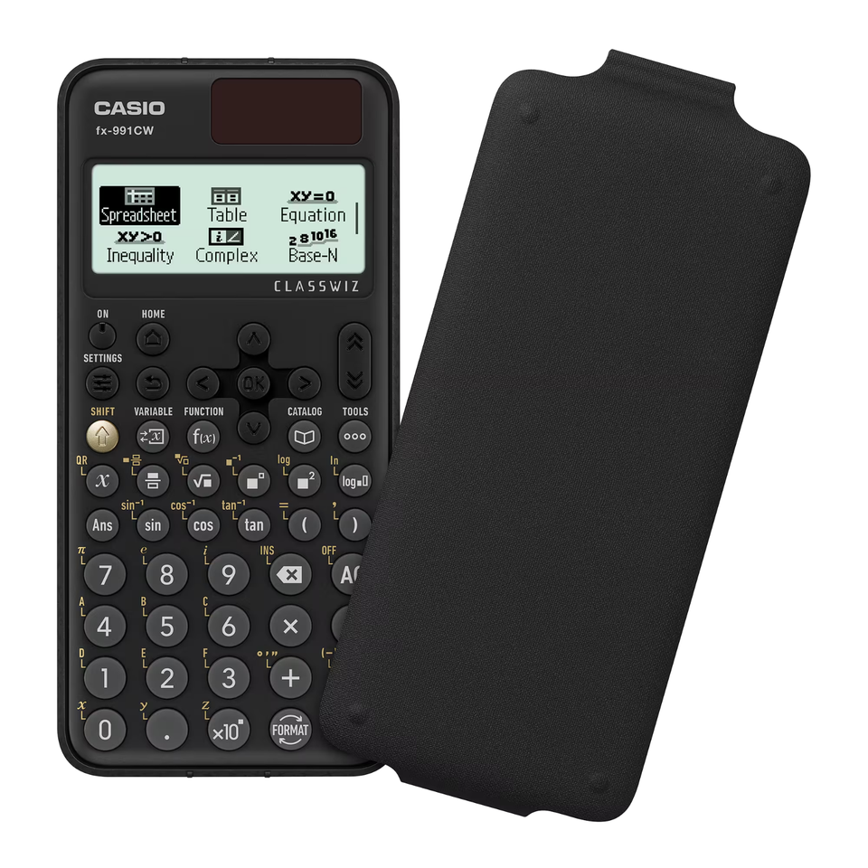 Casio FX-991CW Advanced Scientific Calculator A/AS Level Maths 540 ...