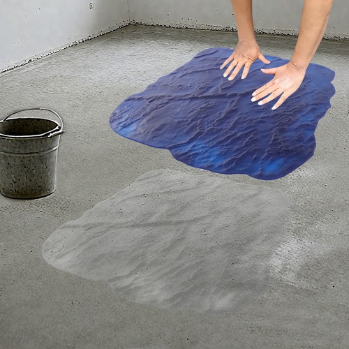 36x36" Blue Slate Seamless Texture Pattern Stamp Concrete Cement ...