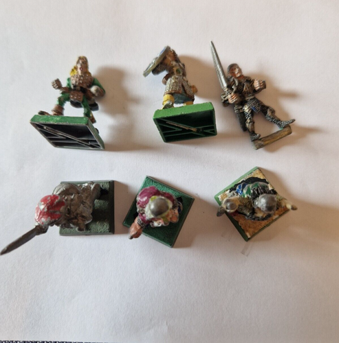 vintage citadel dwarf fighters and lotr metal figures bundle 1980's ...