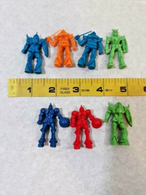 Vintage 1990s Lot of 7 Rigo Plastic Robot Figures Retro Toy | eBay