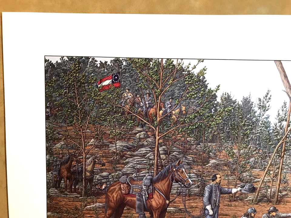 John Warr Limited Edition Civil War Art print Out Foxin' The Enemy ...