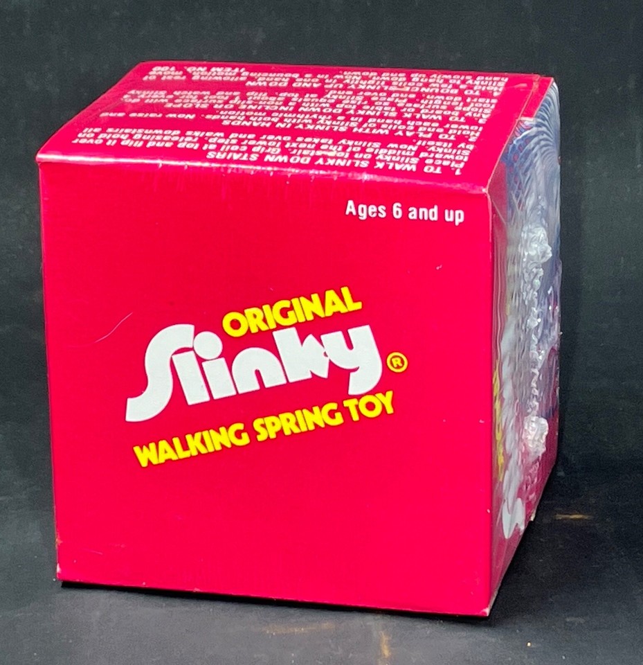 Vintage Original Slinky Walking Spring Toy James Industries NEW Factory ...