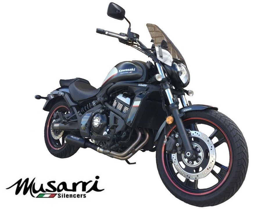 Kawasaki Vulcan 650 S Exhaust 2015-2022 Musarri Full System GP Street ...