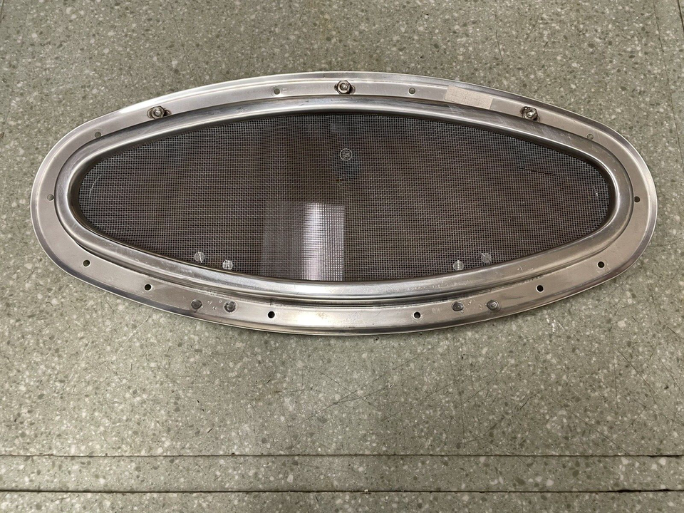 Bomar Marine, Classic Series Stainless Elliptical Portlight (Tinted) | eBay