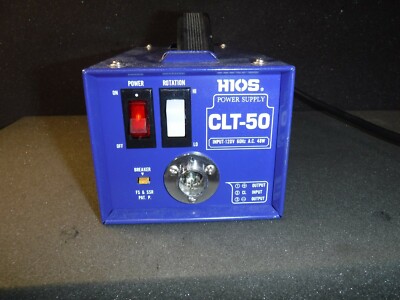HIOS CLT-50 Electric Screwdriver Power Supply CLT50 | eBay