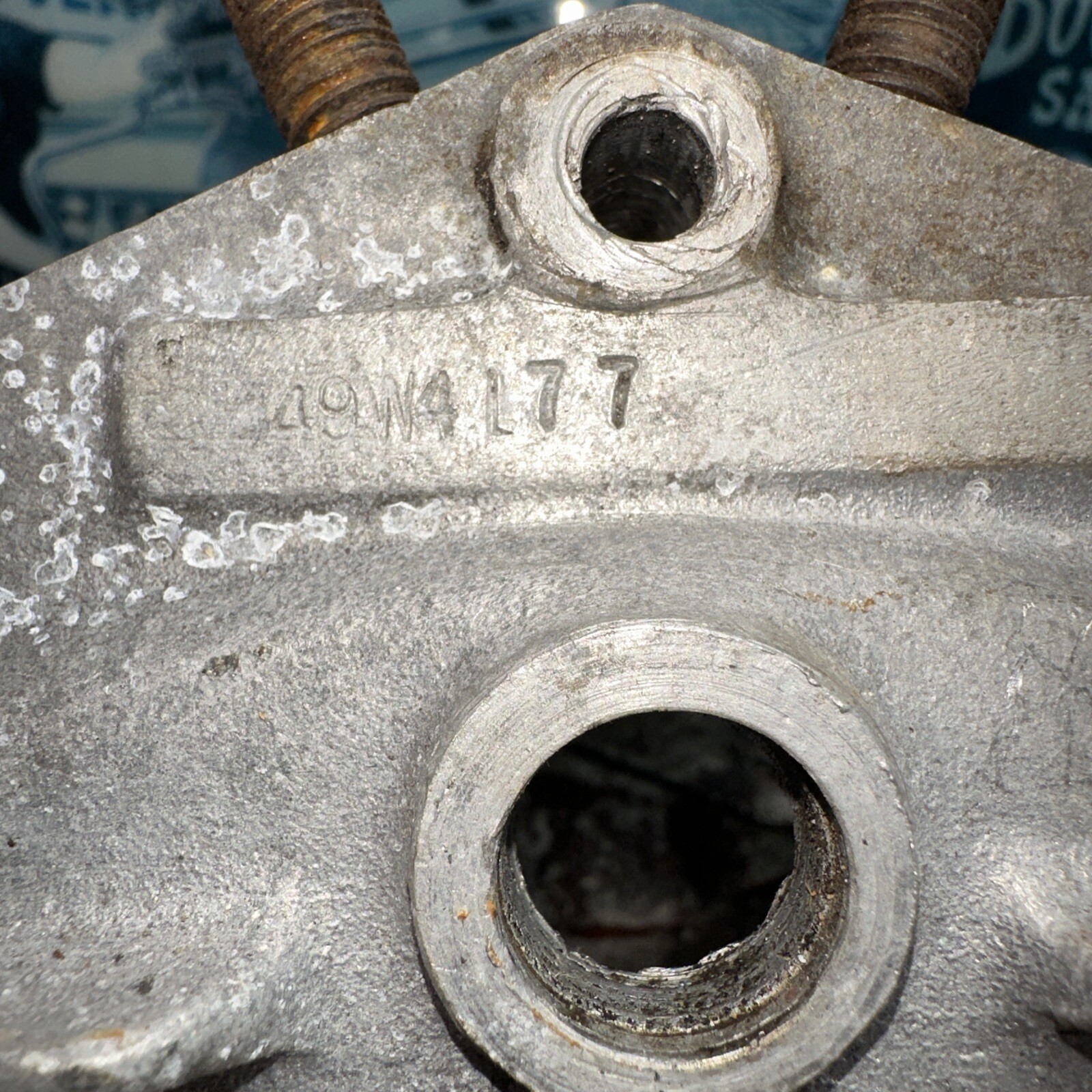 1945 Harley-Davidson Servicar Solo Left Right Half Motor Parts Engine ...