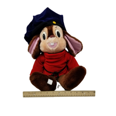 Vintage 1986 Fievel Mousekewitz an American Tail Stuffed Plush Mouse 23 ...
