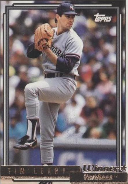1992 Topps - Tim Leary #778 Gold Winner for sale online | eBay