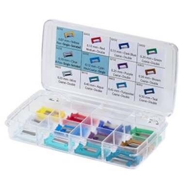 Directa ContacEZ IPR(0.07mm-0.50mm)Rainbow Set 24/Pk-for enamel ...