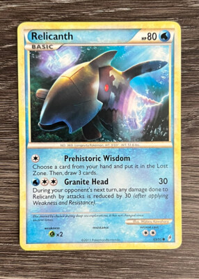 Relicanth 69/95 - Call of Legends - Common - Pokemon Card TCG - LP | eBay