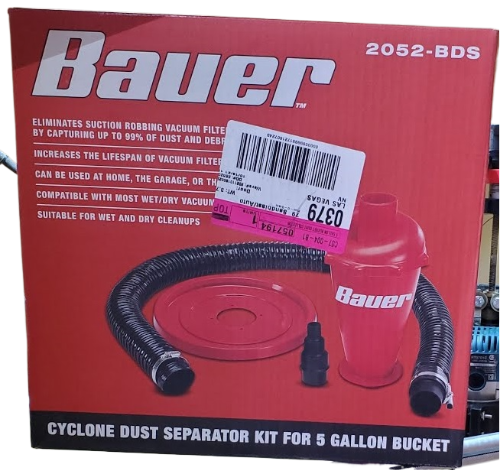CYCLONE DUST SEPARATOR KIT FOR 5 GALLON BUCKETS ON WET DRY VACS | eBay