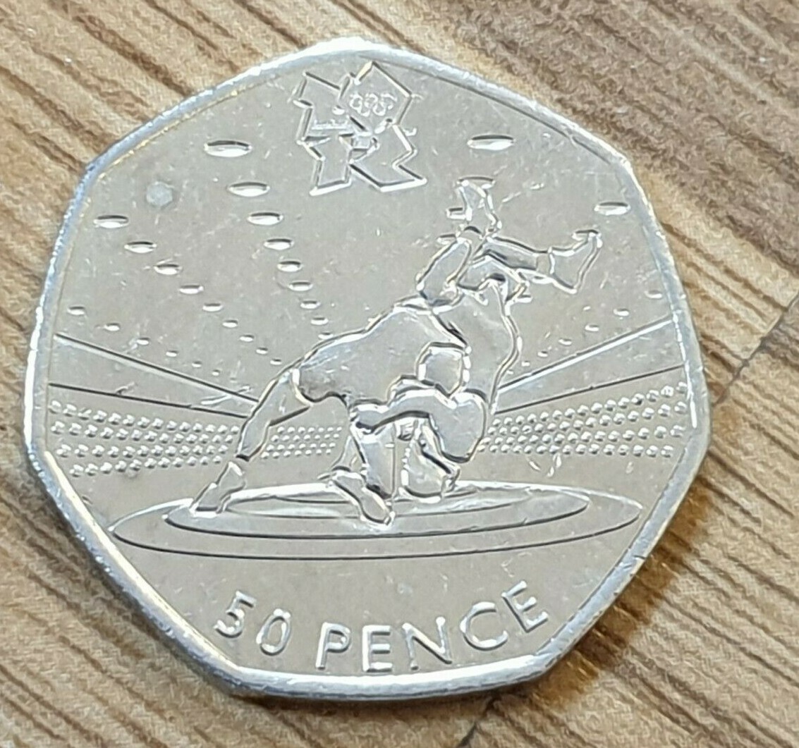 Olympics 2011 50p coins - Rare and Collectable | eBay