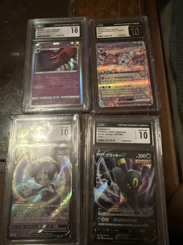 4 Pokemon Cgc Slabs | eBay