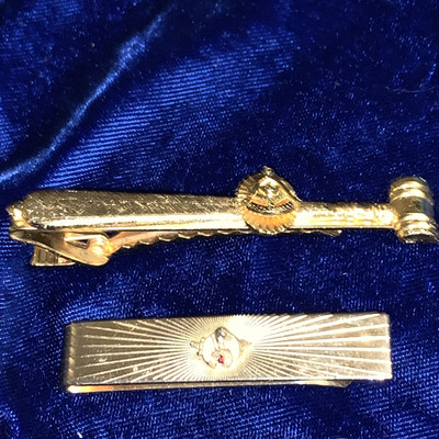 2 Masonic Tie Clips 1 Grotto. 1 Past Masters | eBay