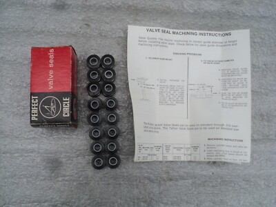 NOS PERFECT CIRCLE VALVE GUIDE SEAL SET (16) | eBay