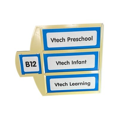 Toys R Us True Aisle Sign B12 Vtech Preschool, Vtech Infant, Vtech ...