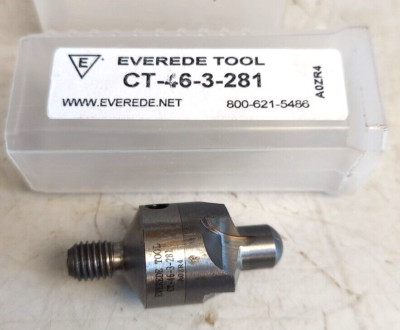 Everede Tool CT-46-3-281 Carbide Threaded Shank Countersink | eBay