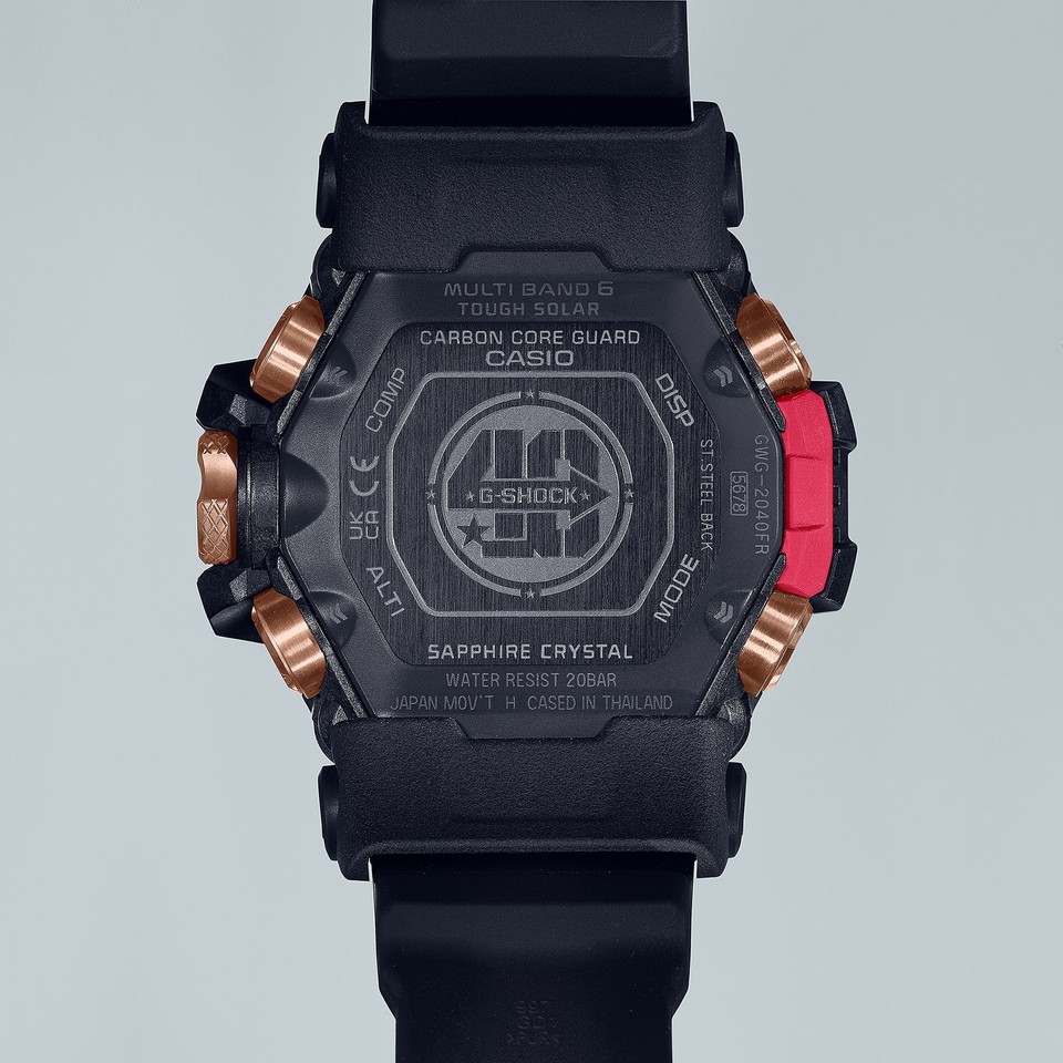 CASIO G-SHOCK MUDMASTER GWG-2040FR-1AJR 40th Anniversary Flare Red ...