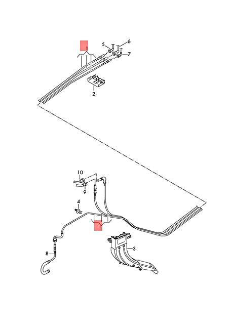 Genuine AUDI VW SEAT SKODA A3 1 Set Of Fuel Lines 5Q0200059FT | eBay