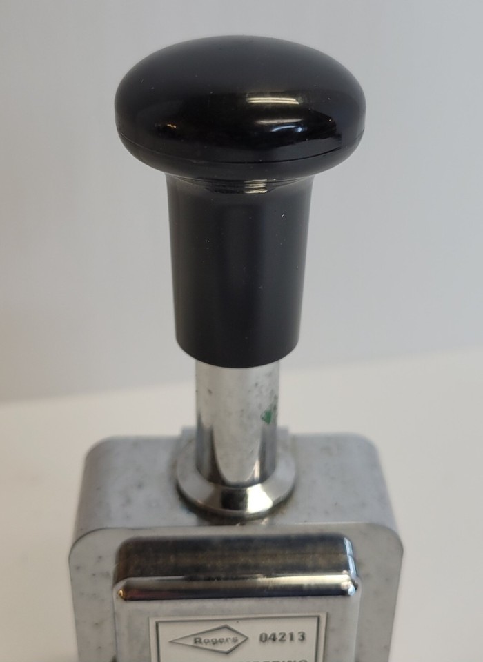 W.T. Rogers - Auto Numbering Metal Stamp 04213 6 Digit Auto Numbering ...