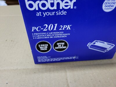 GENUINE BROTHER PC-201 FAX INK/TONER CARTRIDGE 12502054177| eBay