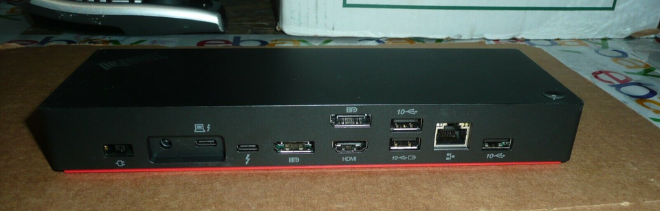 Lenovo ThinkPad 40B0 Universal ThunderBolt 4 WorkStation Dock ...
