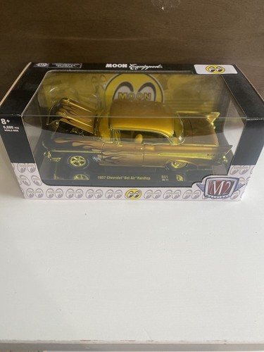2020 M2 MOON Equipped 1957 Chevrolet * Bel Air Hardtop GOLD*CHASE* 1/ ...