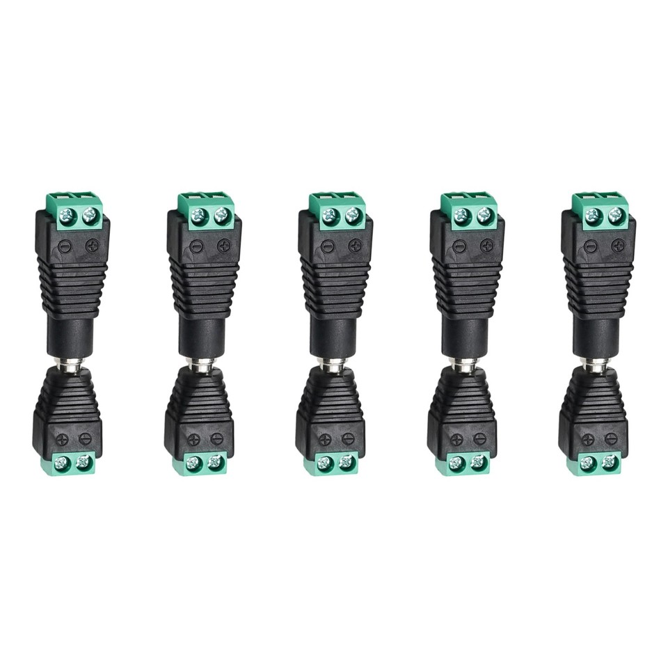 Quick and Easy For CCTV Camera Installation with Male Female Power ...