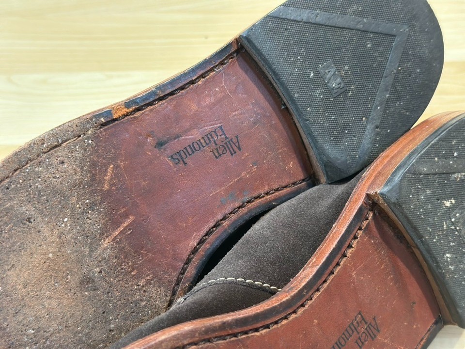 Allen Edmonds Amok Shoes Mens Size 10 D Chukka Boot Dark Brown Suede ...