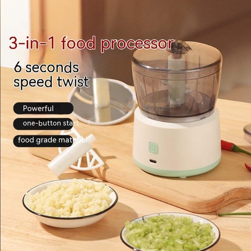 Mini Meat Grinder Household Electric Small Mixer Mincing Machine ...