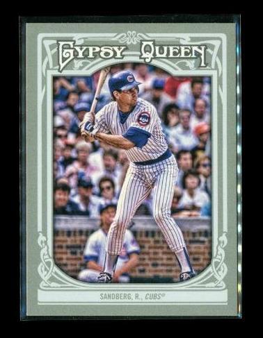 2013 TOPPS GYPSY QUEEN Baseball Trading Card #135 RYNE SANDBERG Chicago ...