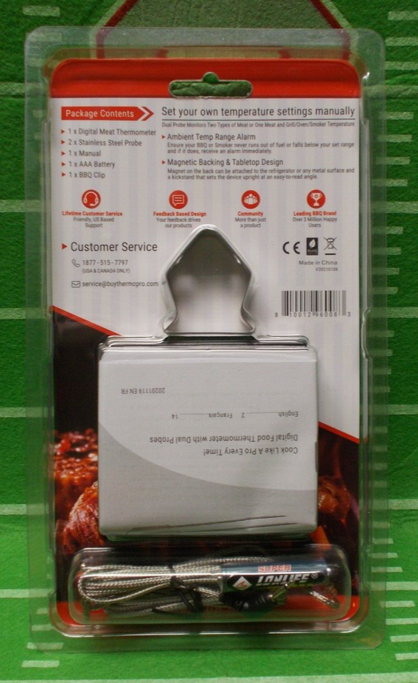 Brand New! ThermPro TP-17 Digital Cooking BBQ Food Meat Thermometer ...