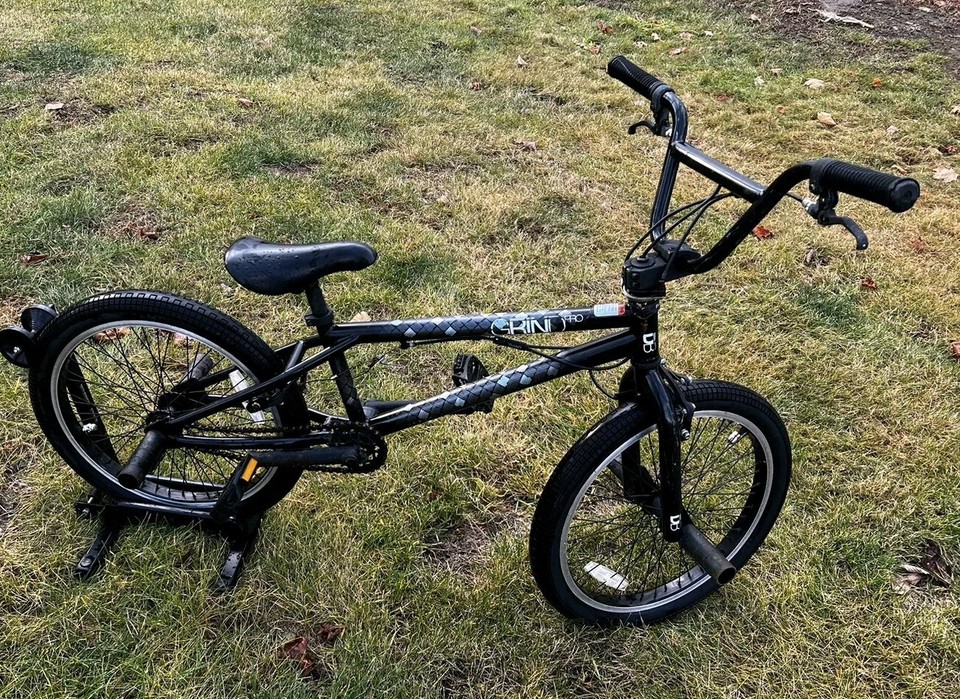 Diamondback Grind 20 Inch BMX bike Black w/ Gray EUC Nice Bike Great ...