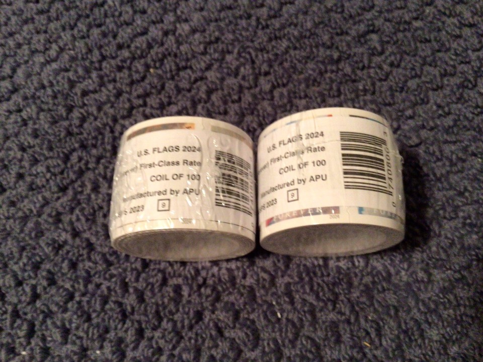 2024 (2) ROLLS USPS STAMPS,100 PER ROLL,NEW,SEALED ,free Shipping | eBay