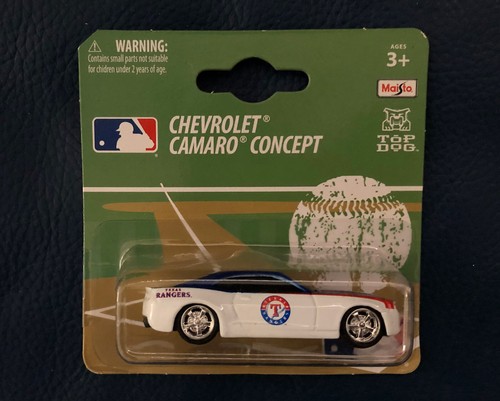 Texas Rangers MLB Chevrolet Camaro Concept Die-Cast Car New | eBay