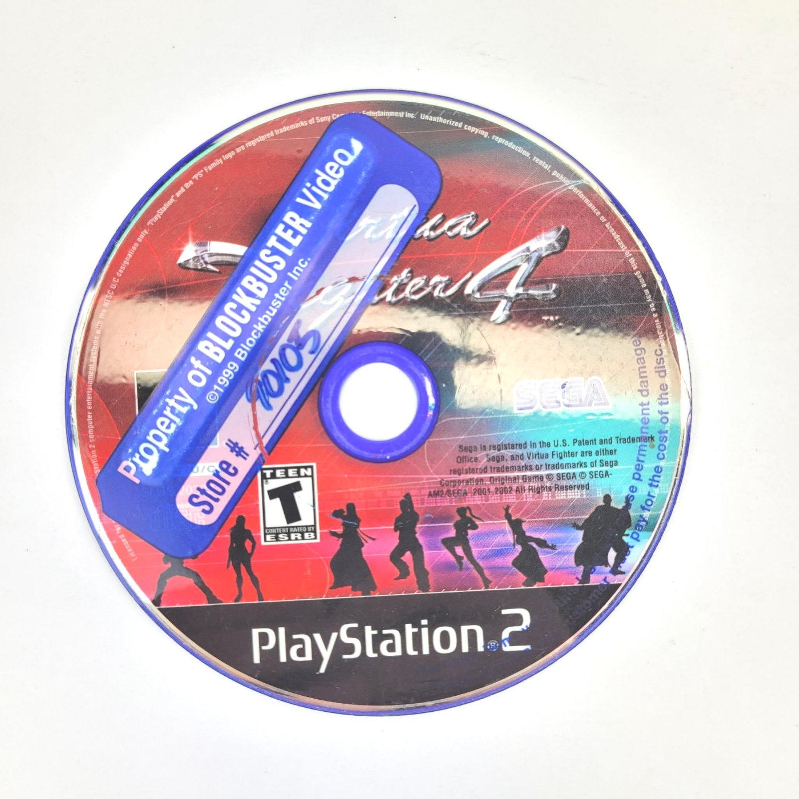 Virtua Fighter 4 (Sony PlayStation 2, 2002) PS2 Disk Only | eBay