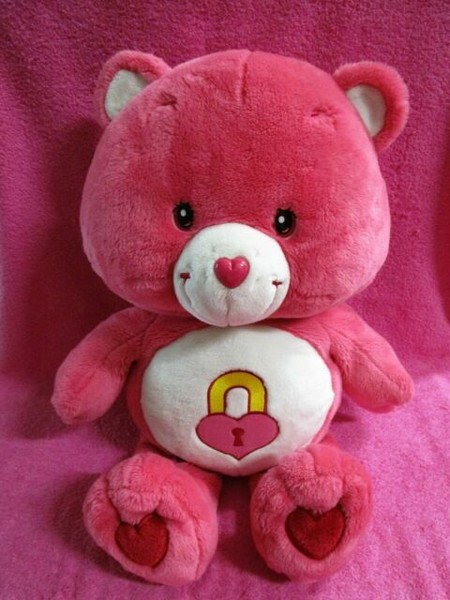 Care Bears Secret Bear Jumbo 28 Inch Plush RARE HTF Stuffed Toy Animal ...