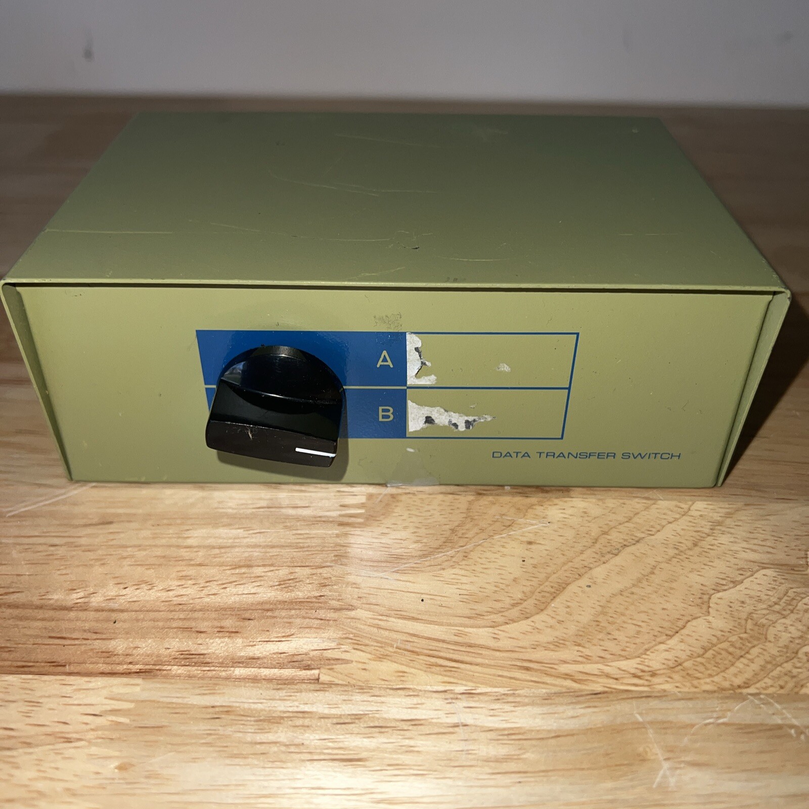 Vintage Data Transfer Switch 2 Way Parallel PRINTER 25 Pin Port A B ...