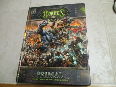Warmachine Hordes Primal MKII PIP 1034 HB Book Rulebook 2010 1st Print ...