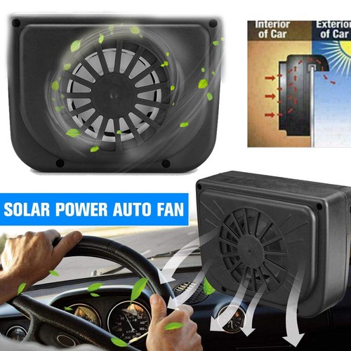 Solar Power Car Air Auto Fan Vent Cool Cooler Ventilation System ...