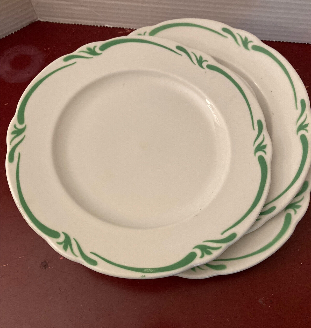1970s Jackson China Swirl Diner Restaurant Ware Plates 9.5 inch Set of ...