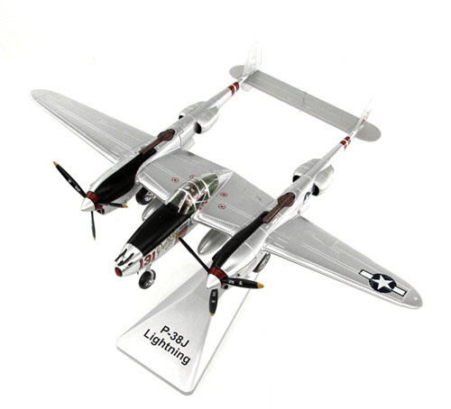 AF1 WWII U.S. P-38J Lightning Fighter P38 1/48 Aircraft Pre-builded ...