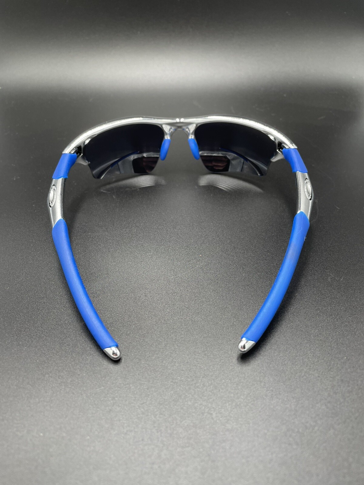 oakley half jacket 1.0 chrome w Blk iridium lenses Rare | eBay