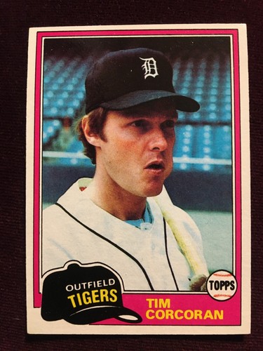 1981 Topps #448 Tigers Tim Corcoran Baseball Card | eBay