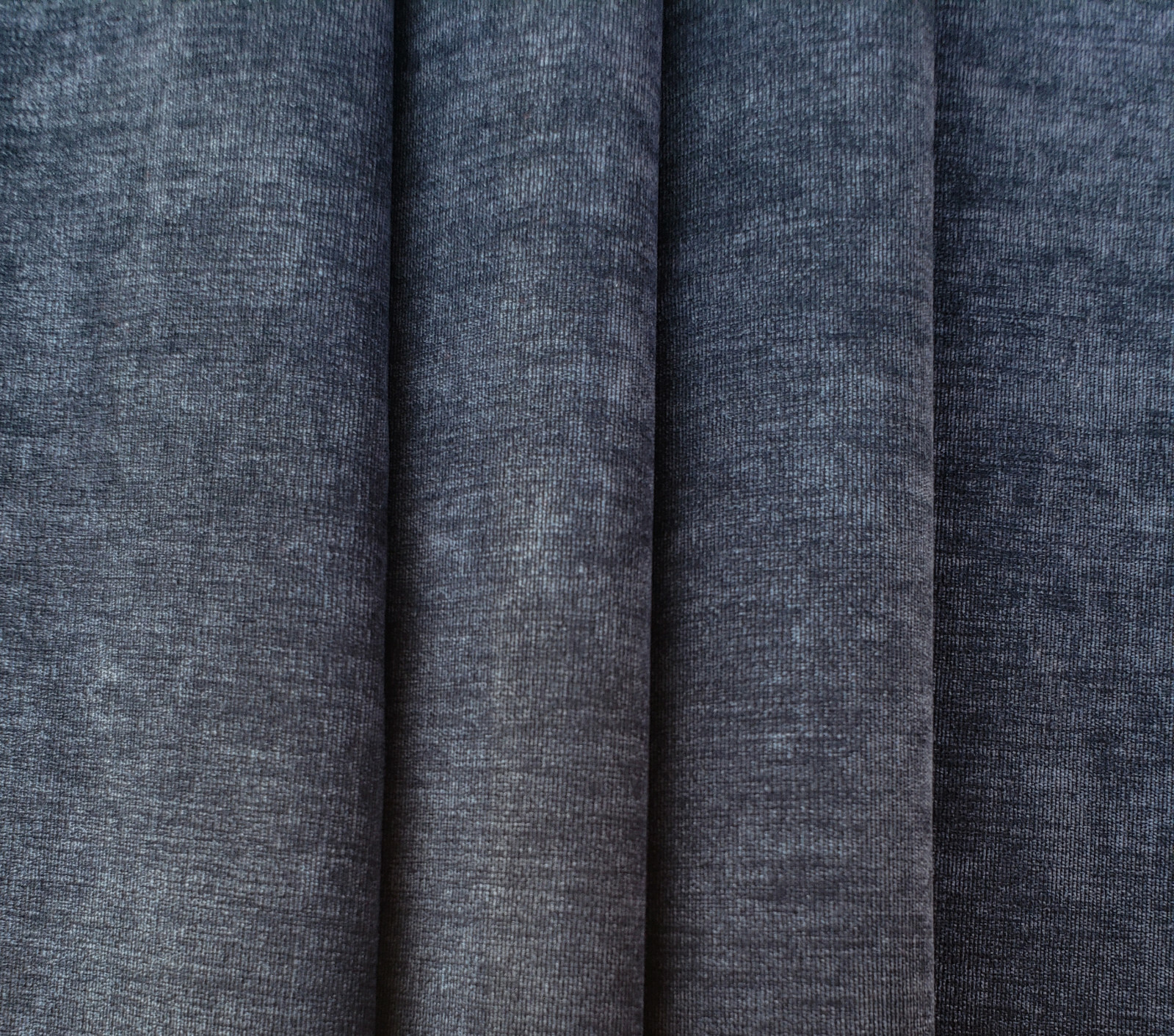 Slate Blue Velvet Poly Fabric Upholstery Drapery Sold by The Yard 59 ...